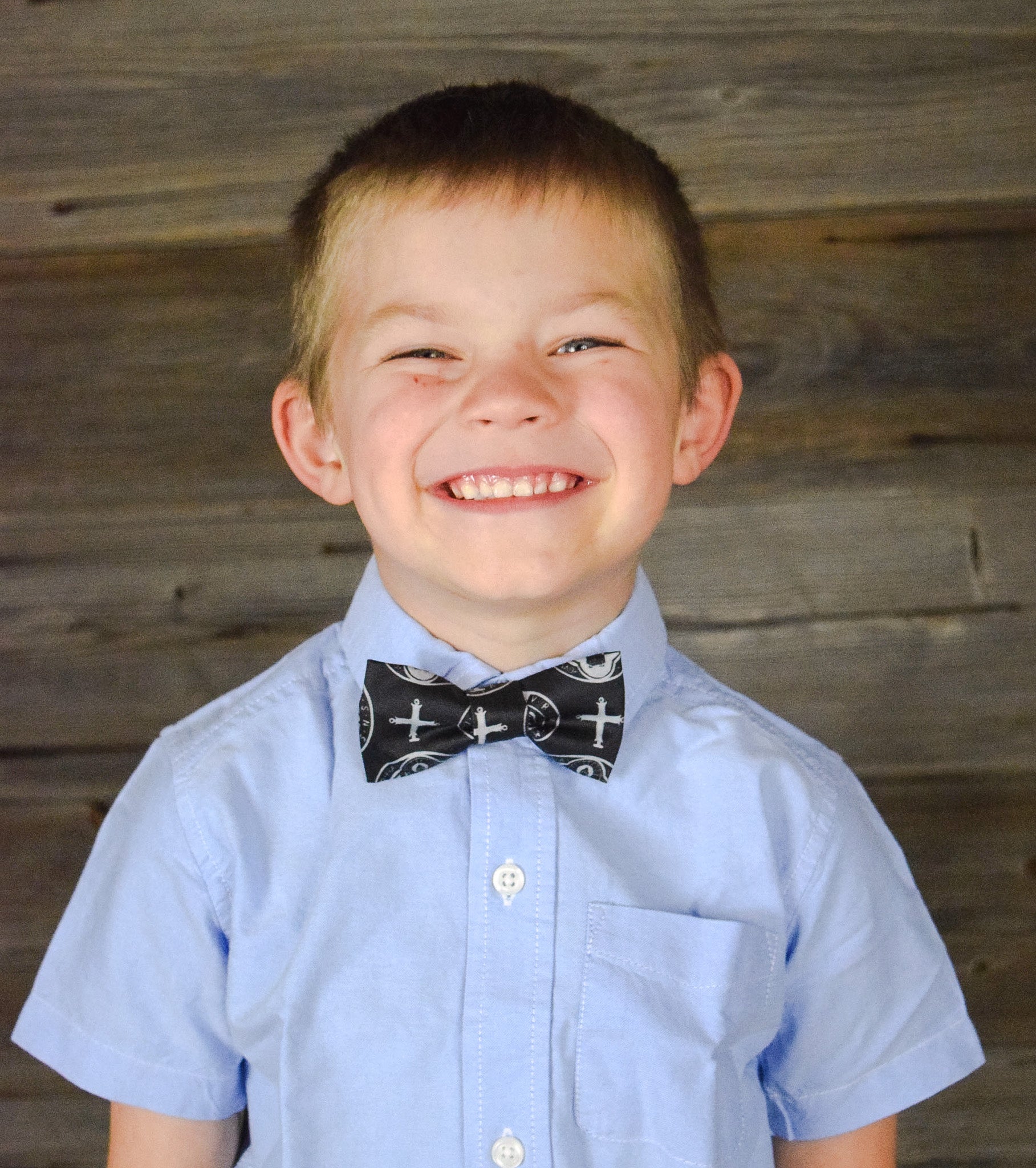 Catholic Bow Tie for Boys - Mary, St Benedict, Divine Mercy, Saint ...